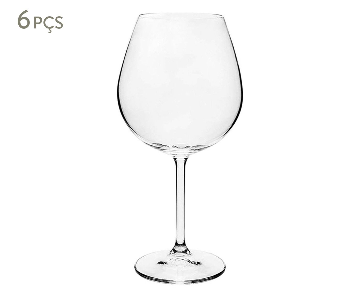 Jogo de Taças para Vinho Tinto em Cristal Ecológico Gastro - 650ml ... Jogo de Taças para Vinho Tinto em Cristal Ecológico Gastro - 650ml ...