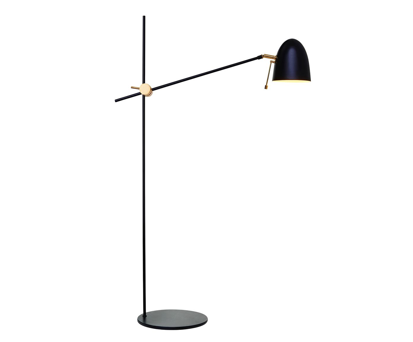 Luminária de Piso Will Preta Bivolt - 23X101X67cm | Westwing.com.br Luminária de Piso Will Preta Bivolt - 23X101X67cm | Westwing.com.br