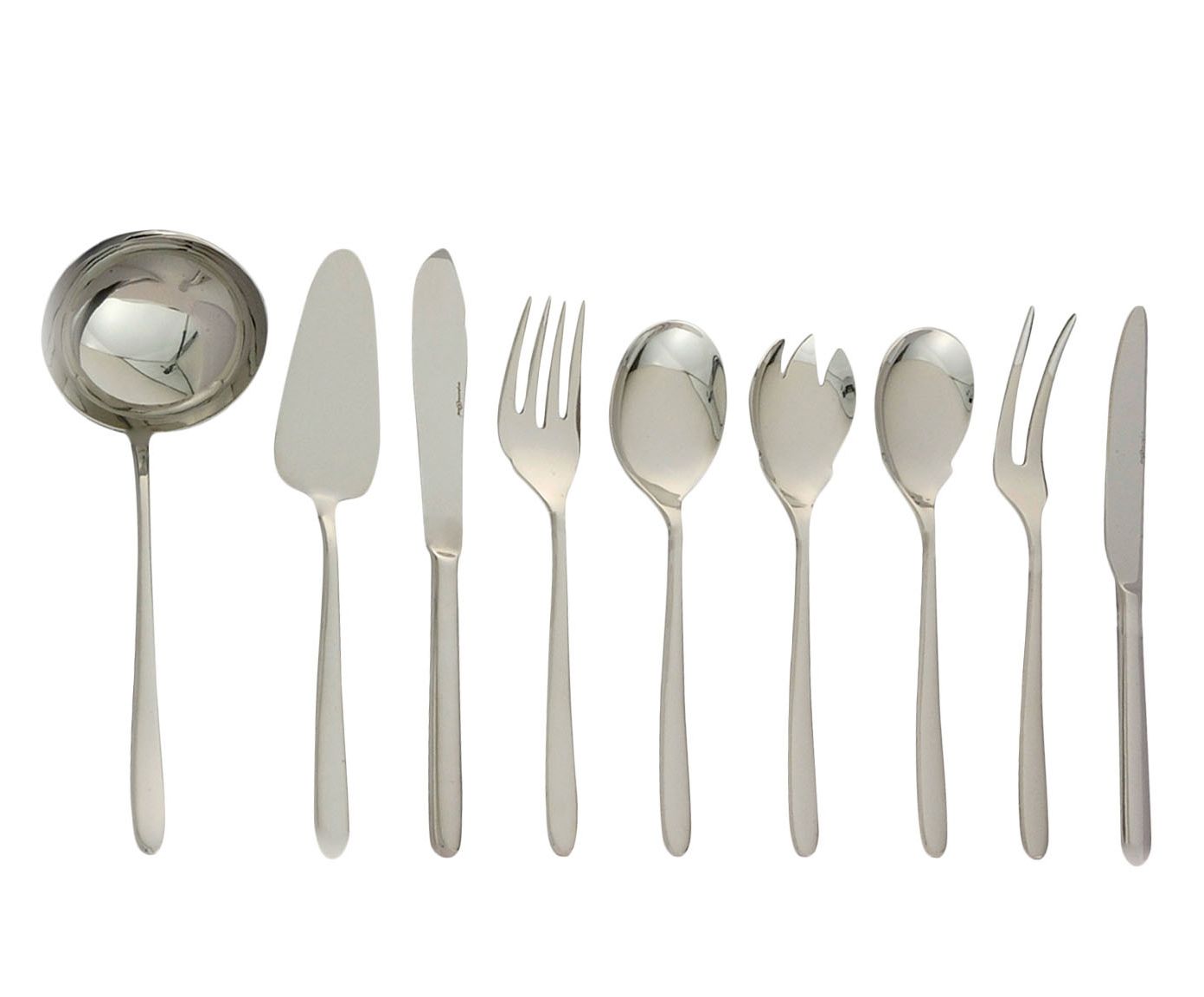 Jogo de Talheres para Servir em Inox Riva - Prateado | Westwing.com.br