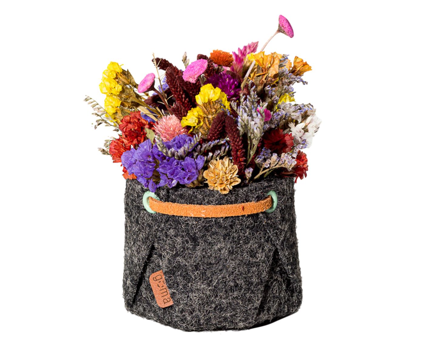 Cachepot com Arranjo Floral Nini - 9X11X9X9cm | Westwing.com.br