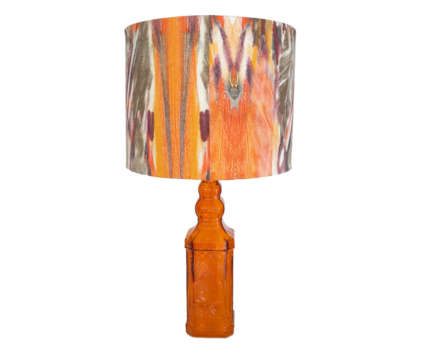 Abajur Color Glass Laranja Bivolt - 48x25cm | Westwing.com.br